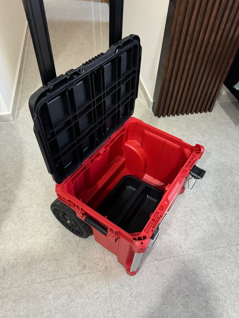 Milwaukee pack out rolling tool box, Furniture & Home Living, Home ...