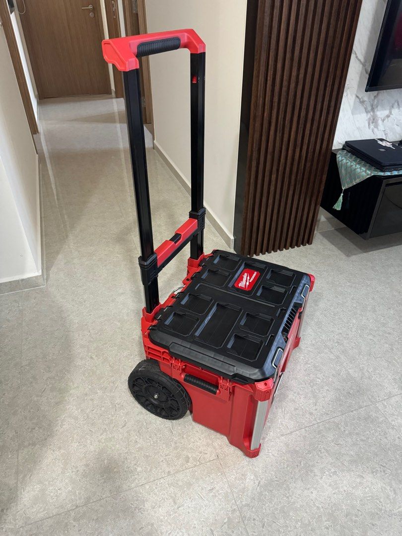 Milwaukee pack out rolling tool box, Furniture & Home Living, Home ...