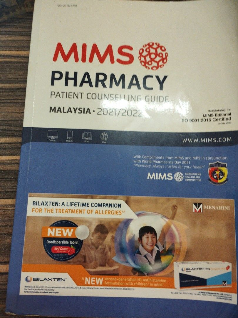 MIMS patient counselling guide, Hobbies & Toys, Books & Magazines ...