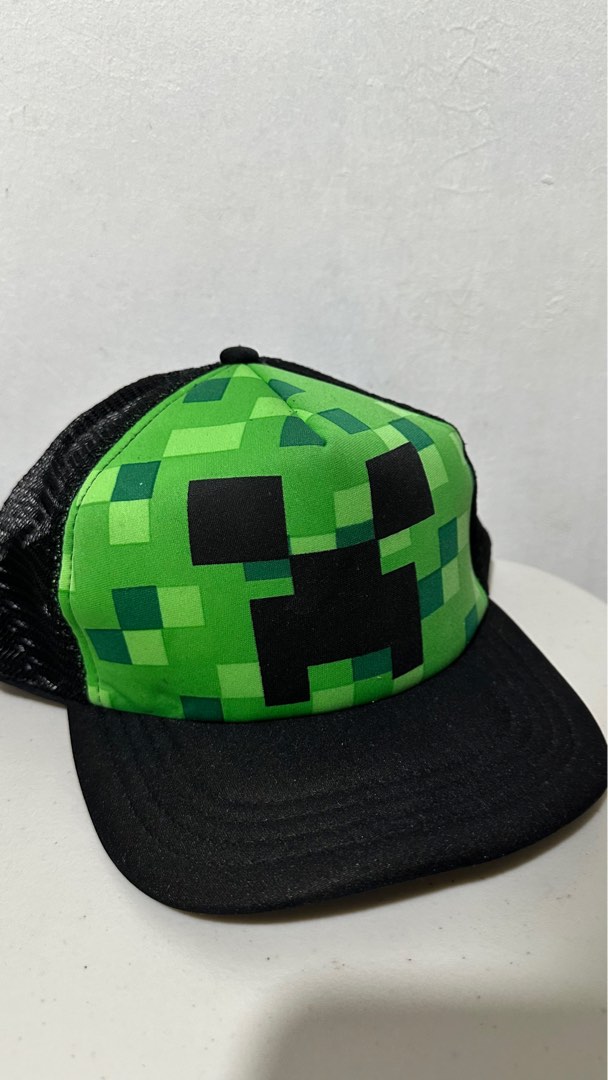 Minecraft Creeper Cap, Men's Fashion, Watches & Accessories, Caps ...