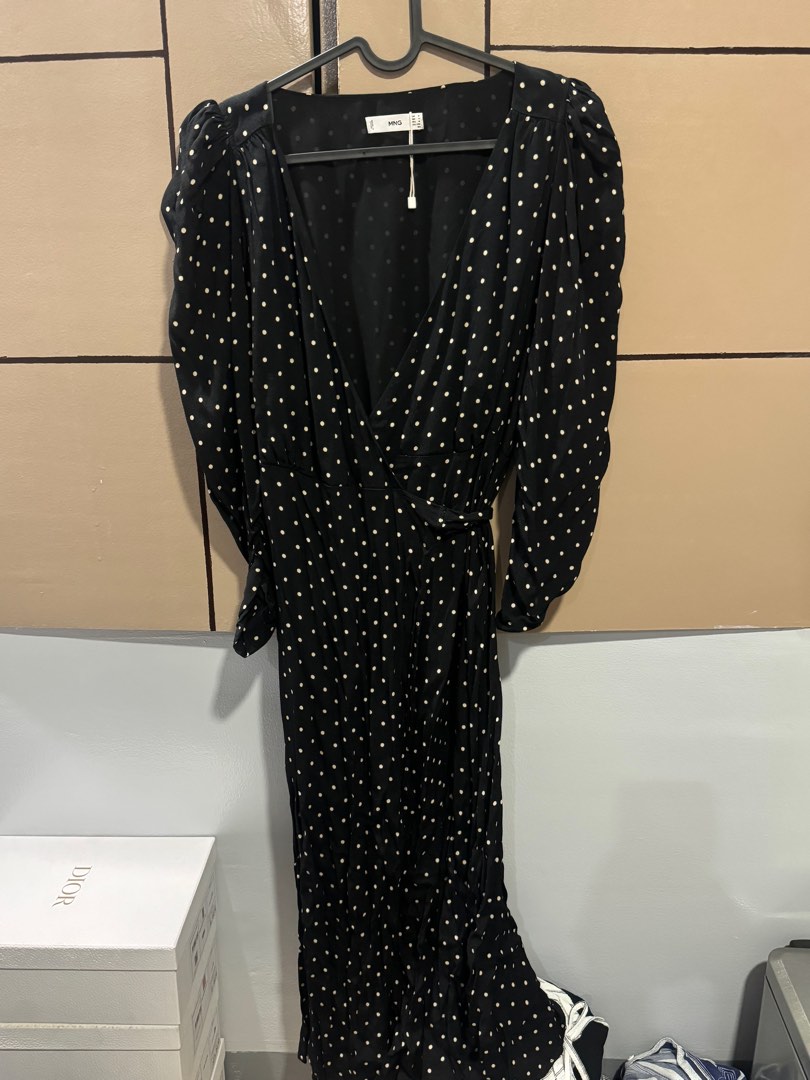 MNG Mango Midi Dress, Women's Fashion, Dresses & Sets, Dresses on Carousell