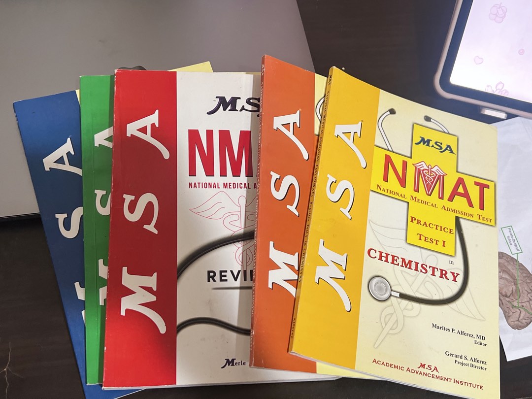 MSA reviewer NMAT, Hobbies & Toys, Books & Magazines, Textbooks on ...