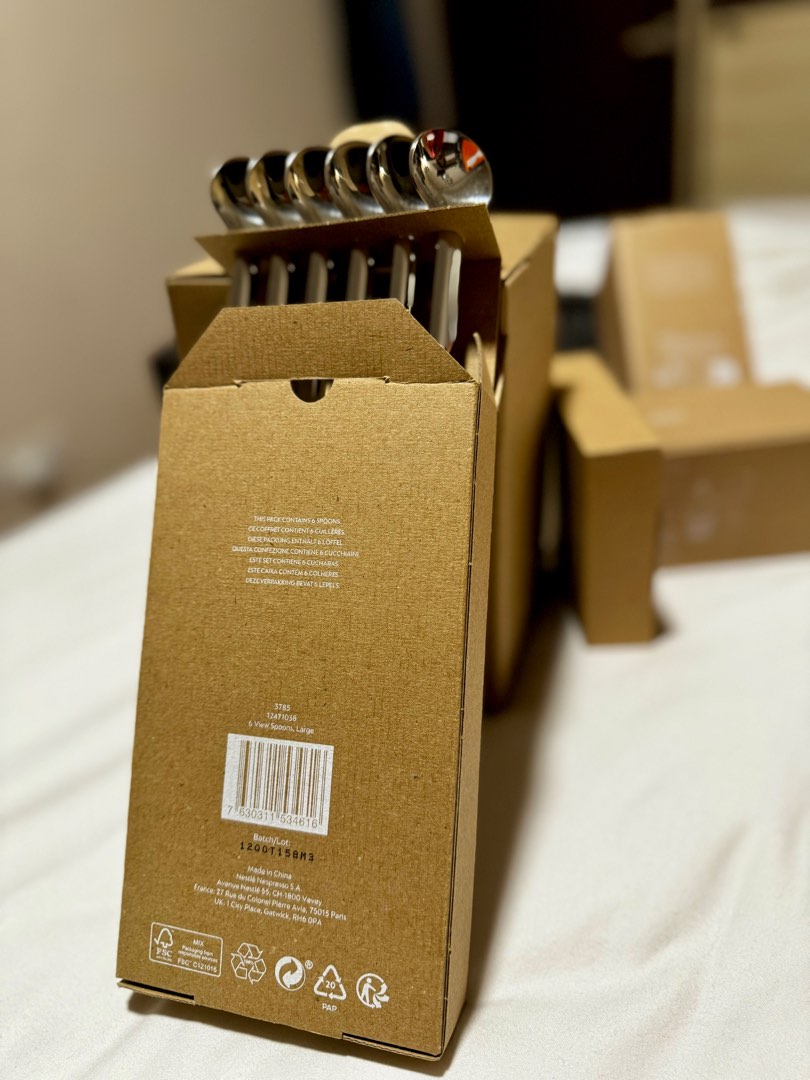 Nespresso VIEW spoons X6 - Large, TV & Home Appliances, Kitchen ...