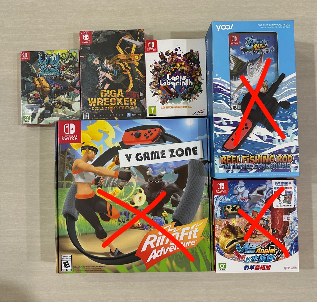 Nintendo Switch Rare Game Collection List - New and Used Games ...