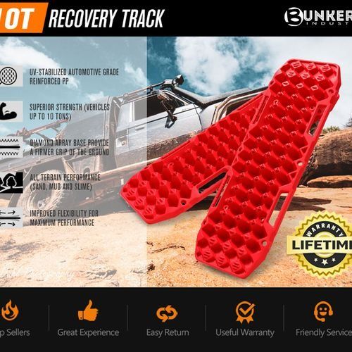 Off-road recovery board traction board 4x4 camping recovery traction ...