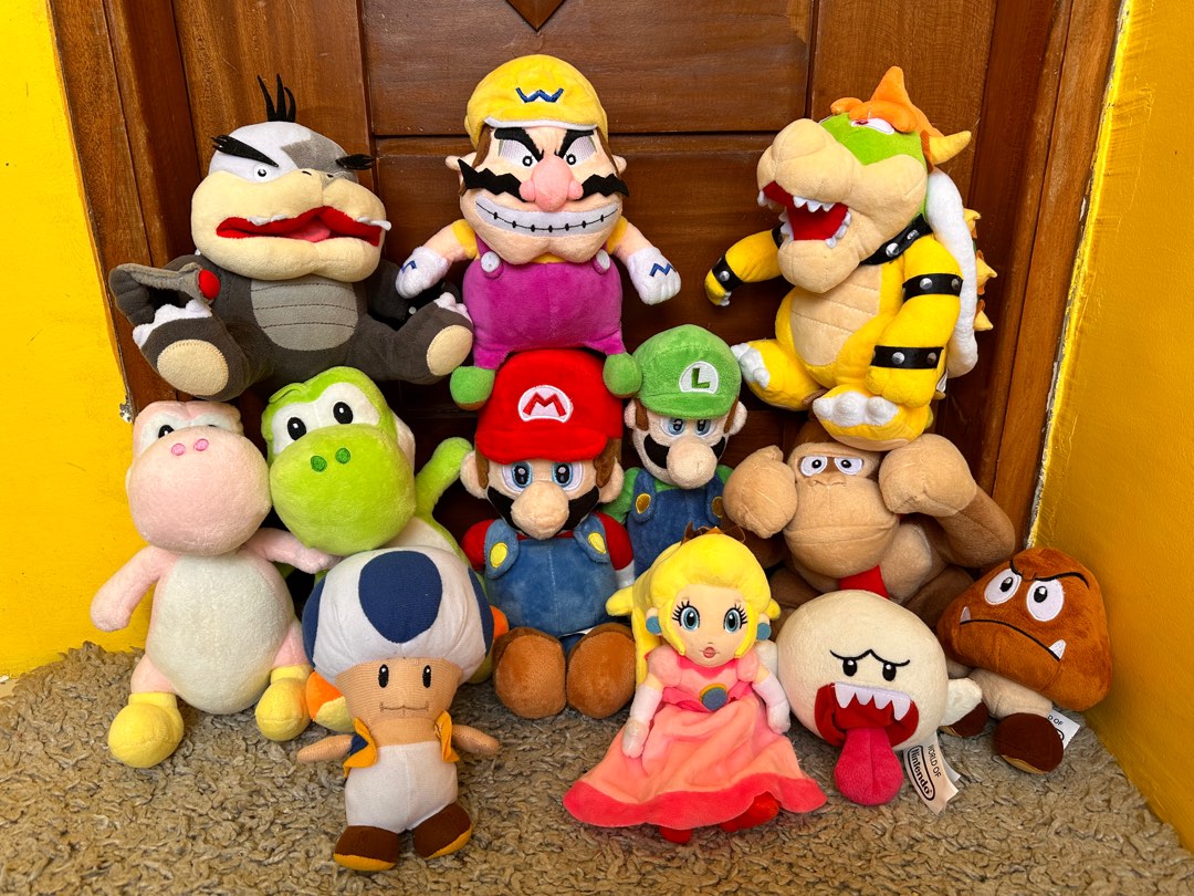 Original Nintendo Super Mario Characters (COMPLETE SET), Hobbies & Toys ...