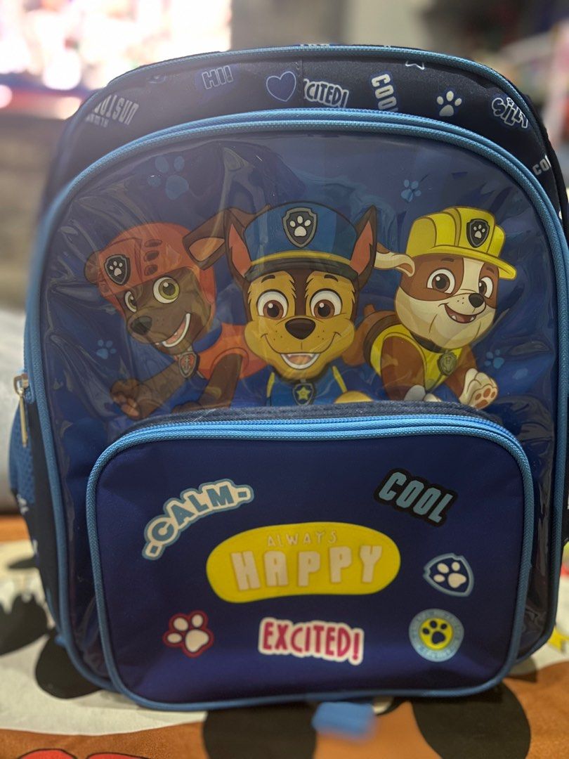 Original Paw Patrol Backpack, Babies & Kids, Babies & Kids Fashion on ...