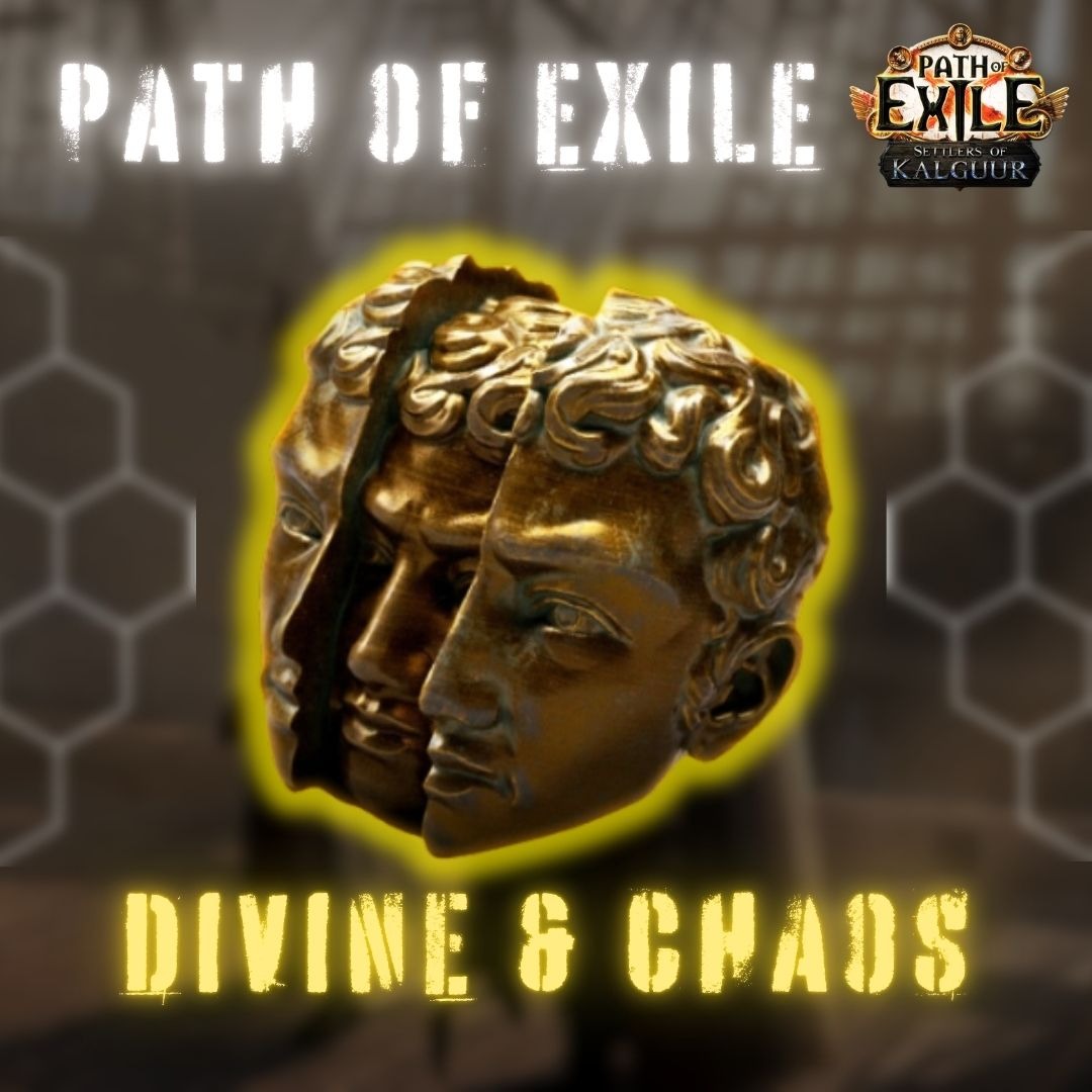 Path of Exile 3.25 Divine Orb & Chaos Orb (Settlers of Kalguur League ...