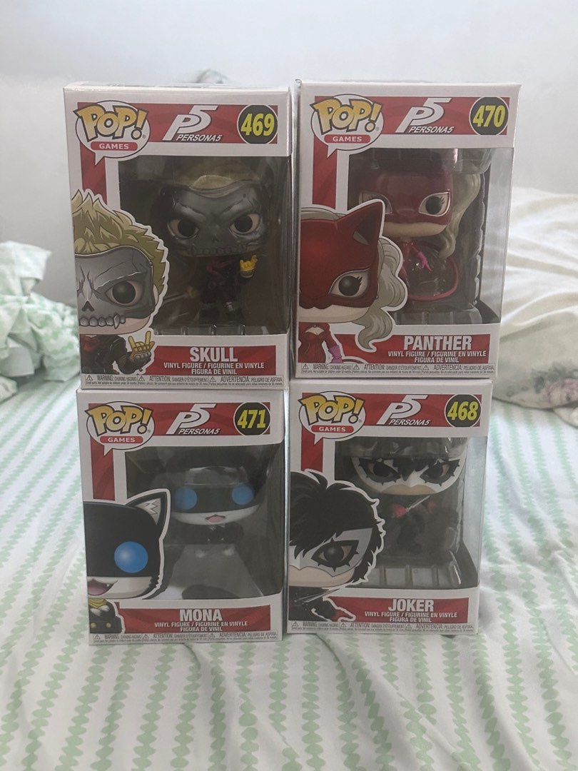 Persona 5 Funko Pop, Hobbies & Toys, Toys & Games on Carousell