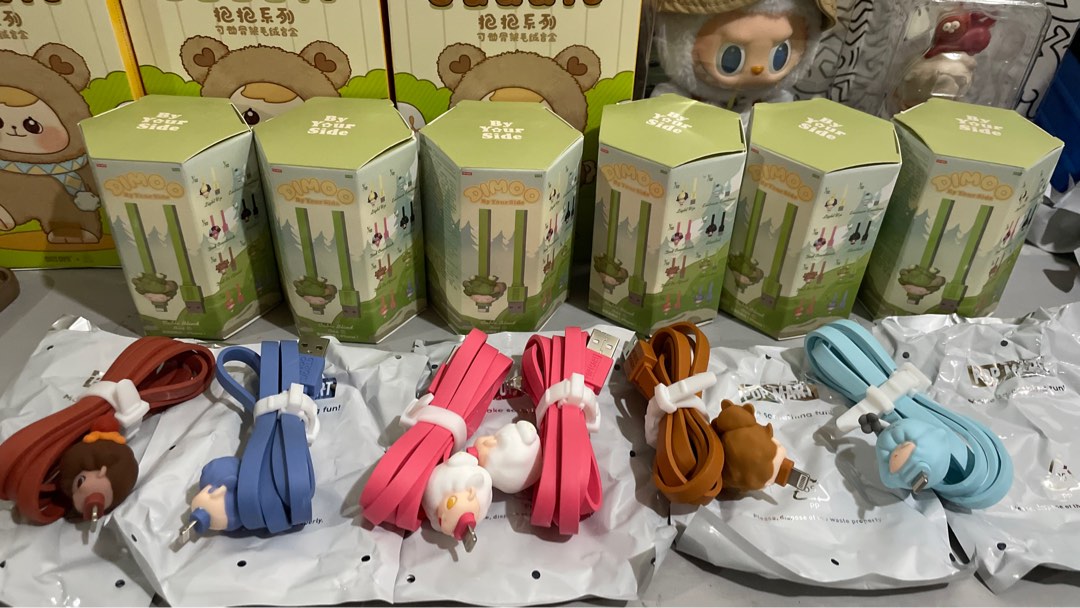 POPMART DIMOO BY YOUR SIDE CABLE, Mobile Phones & Gadgets, Mobile ...