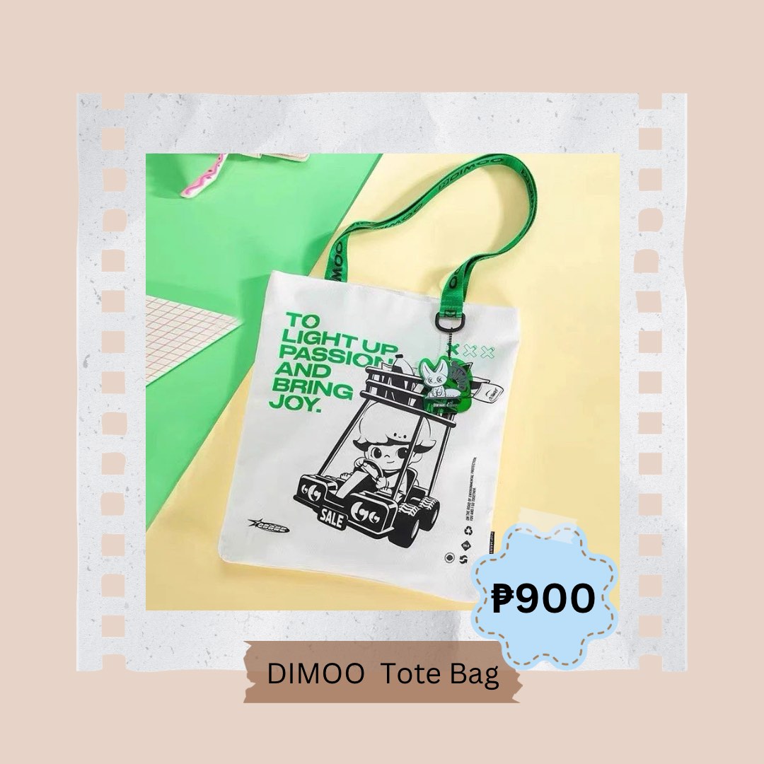 ON HAND: POPMART DIMOO Where We Go Series Tote Bag, Women's Fashion ...