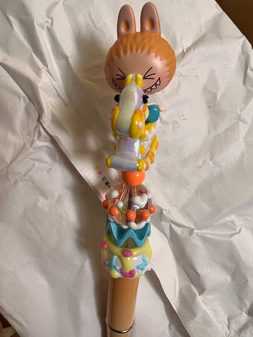 Popmart popbeans diy pen, Hobbies & Toys, Toys & Games on Carousell