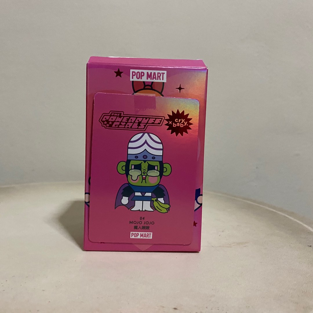 POPMART THE POWERPUFF GIRLS x CRY BABY - MOJO JOJO, Toys & Collectibles ...