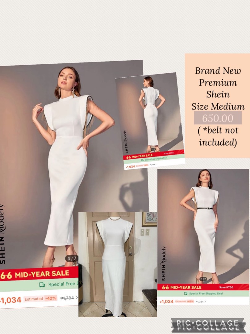 Premium Shein Formal Dress, Women's Fashion, Dresses & Sets, Evening ...