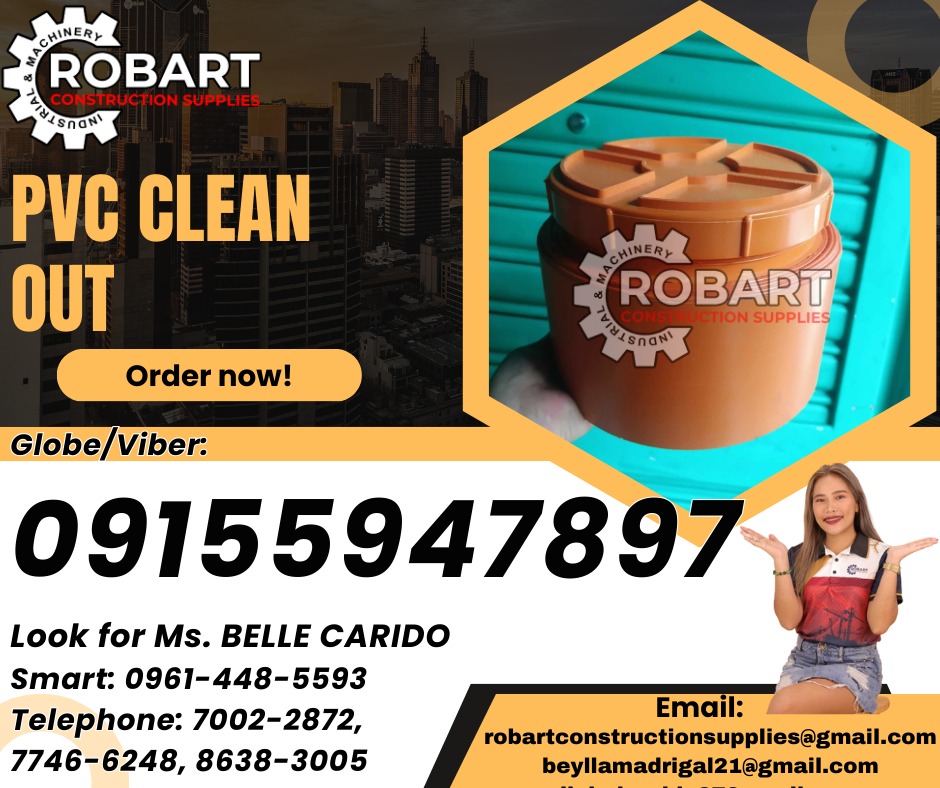 PVC Clean Out, Commercial & Industrial, Construction Tools & Equipment ...