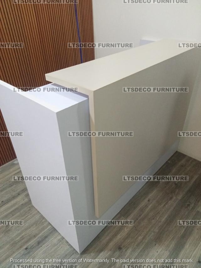 Reception counter top table | office partition | office furniture ...