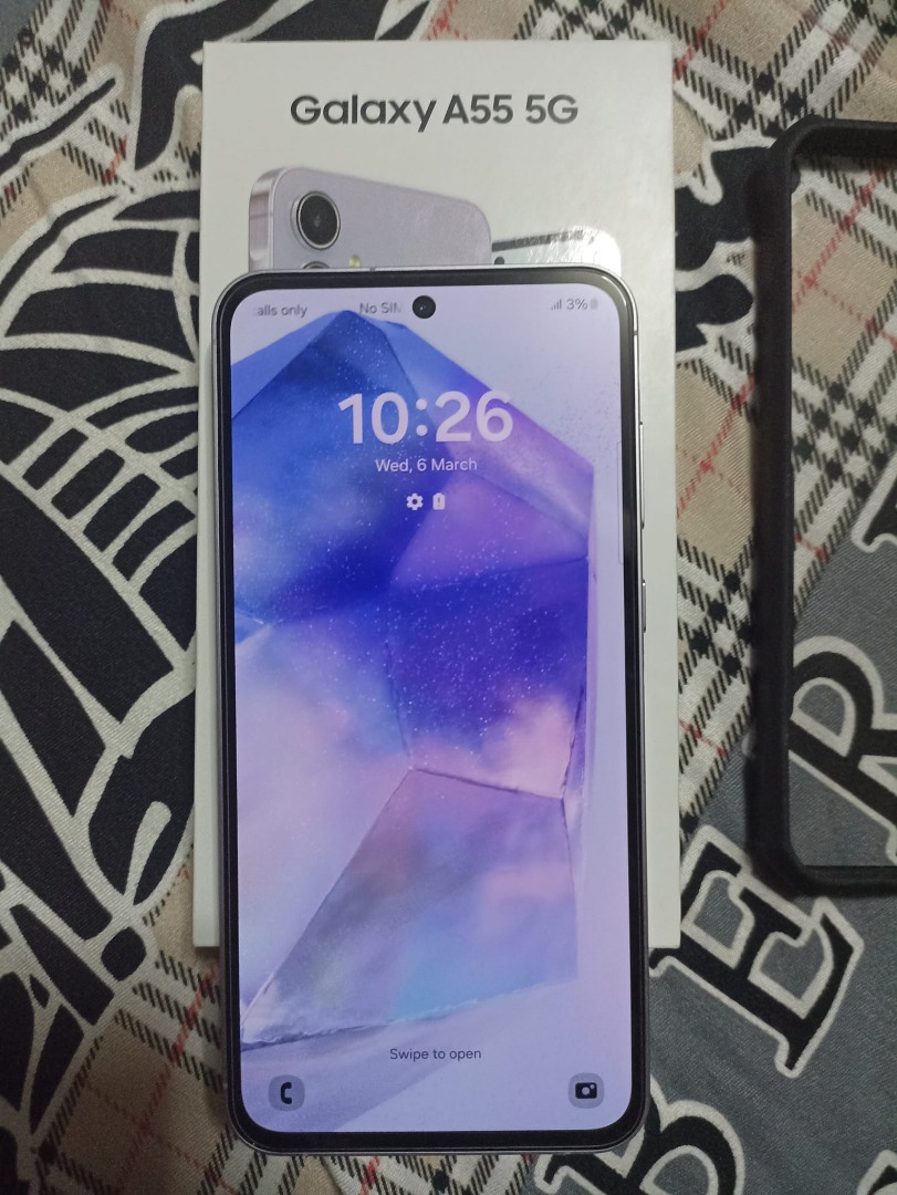 REDUCED PRICE! NEW Samsung A55 5G 256GB in Lilac color, eSIM READY ...