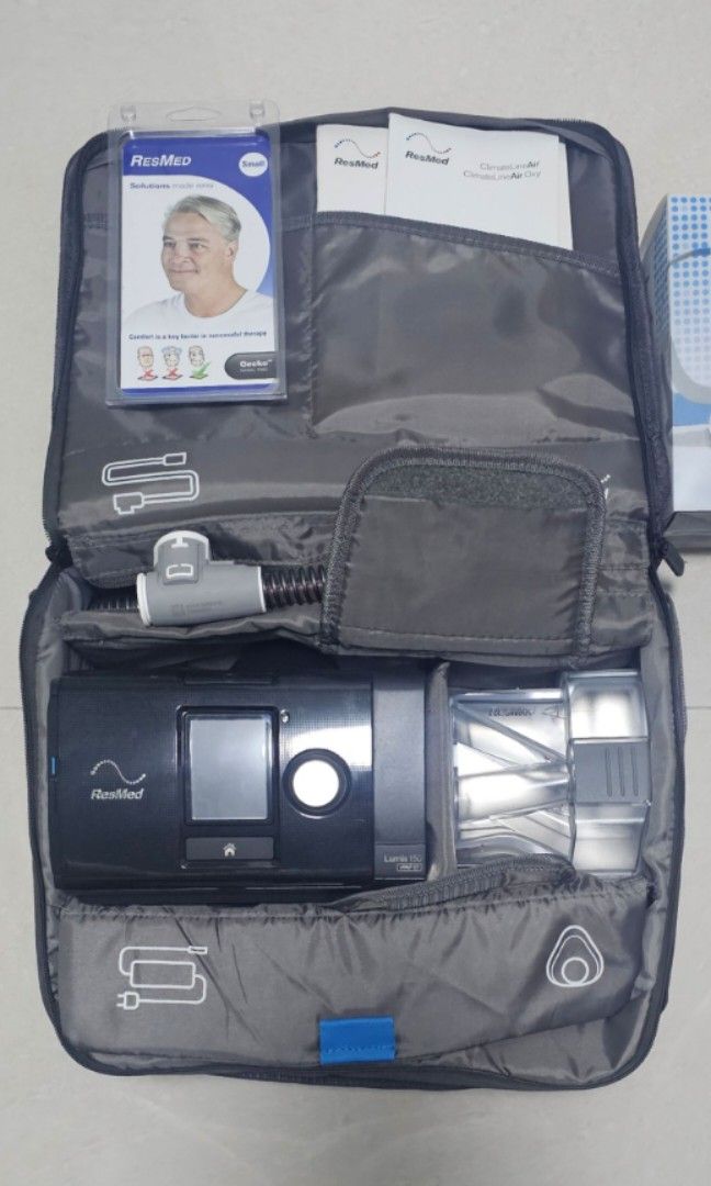 Resmed Lumis 150ST personal ventilation vpap, Health & Nutrition ...