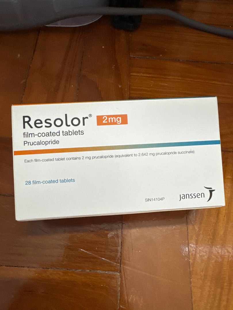 Resolor - Prucalopride film coated tablets, Health & Nutrition, Health ...
