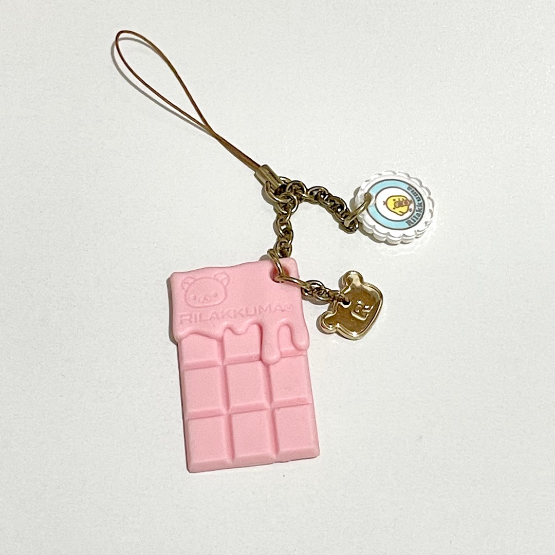 Rilakkuma chocolate keychain/phonecharm|anik anik|korilakkuma|rilakkuma ...