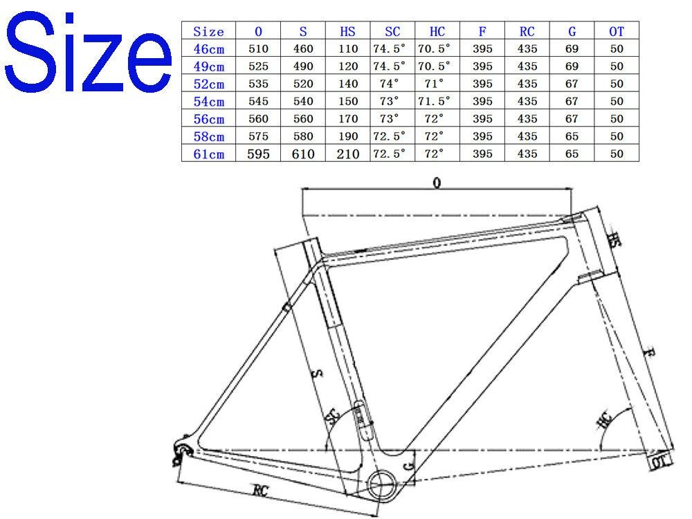 RUSH Tsunami Seaboard GR02 Gravel Bike frameset + Seatpost + Cockpit ...