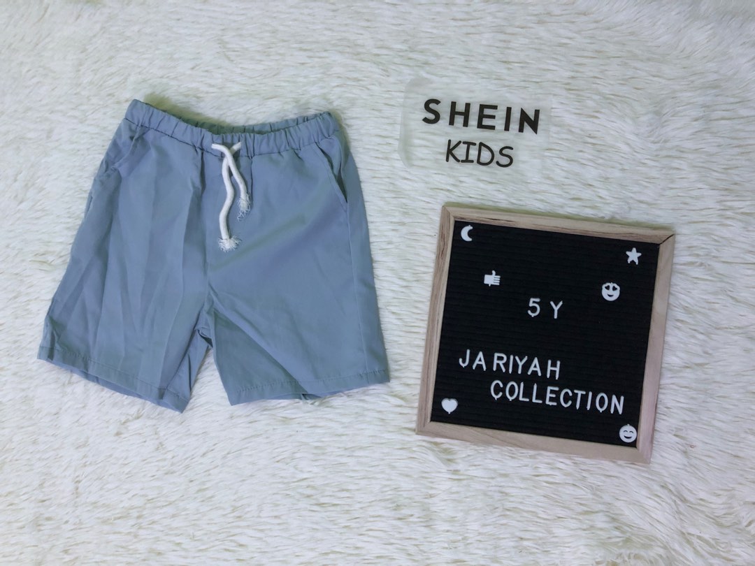 SHEIN KIDS SHORT FOR 5 Year Old, Babies & Kids, Babies & Kids Fashion ...