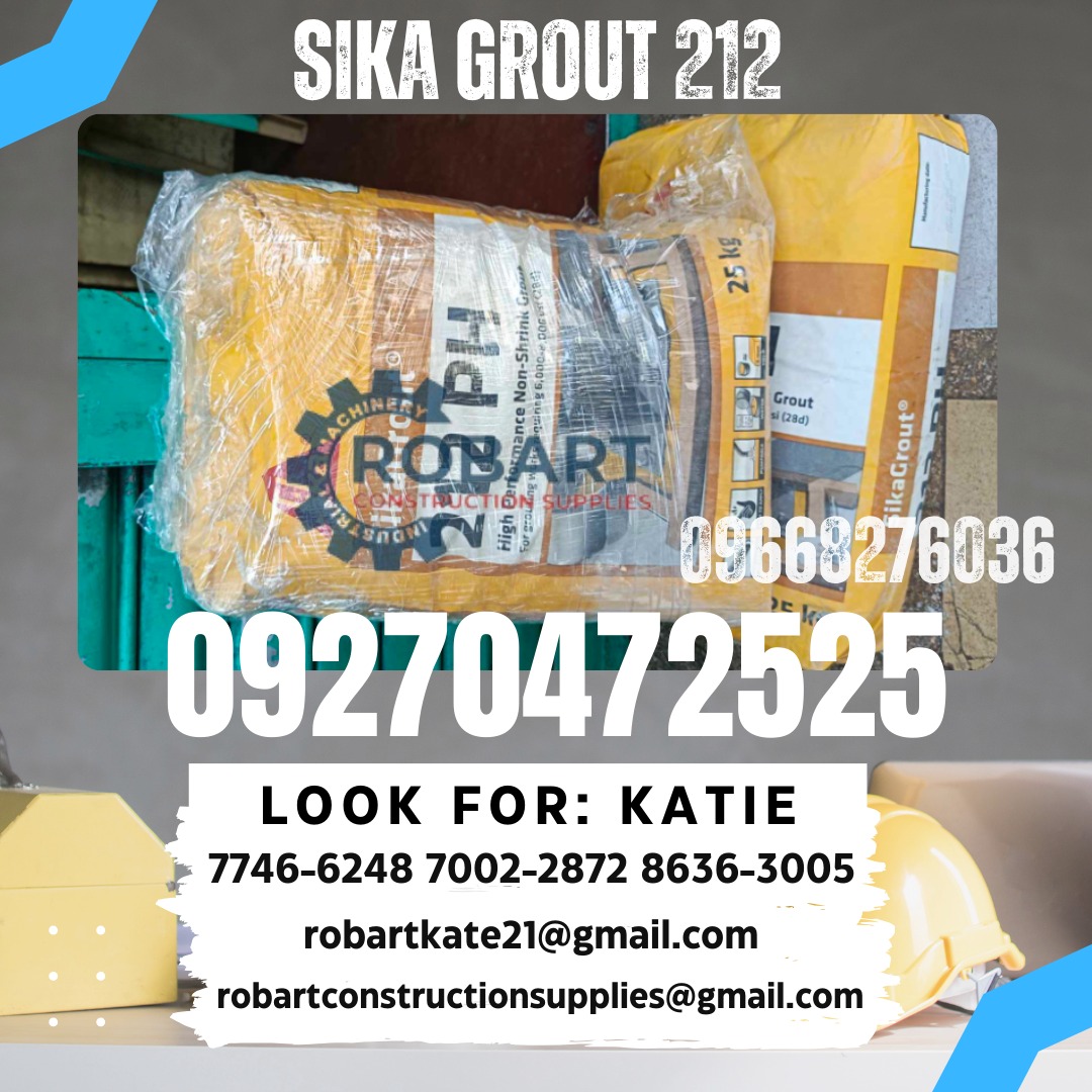 SIKA GROUT 212, Commercial & Industrial, Construction Tools & Equipment ...