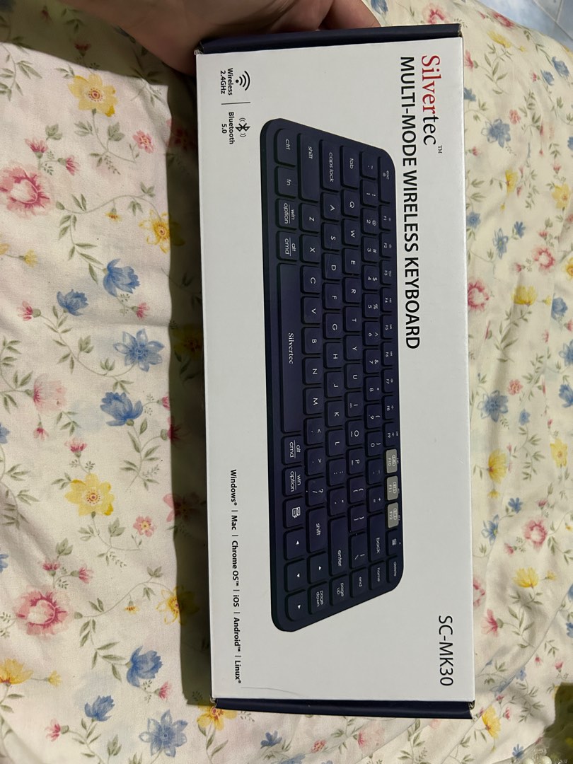 Silvertec MULTI-MODE WIRELESS KEYBOARD SC-MK30, Computers & Tech, Parts ...