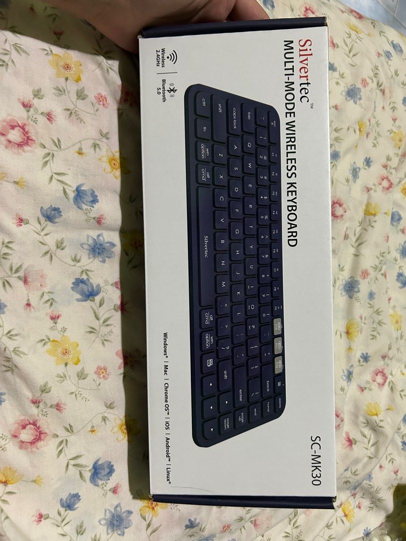 Silvertec MULTI-MODE WIRELESS KEYBOARD SC-MK30, Computers & Tech, Parts ...