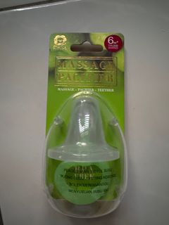 Simba Massage Pacifier 6m (Double Flat Shaped), Babies & Kids, Nursing ...