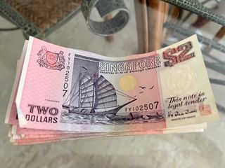 SINGAPORE FIRST PLASTIC $50 NOTE, Hobbies & Toys, Memorabilia ...