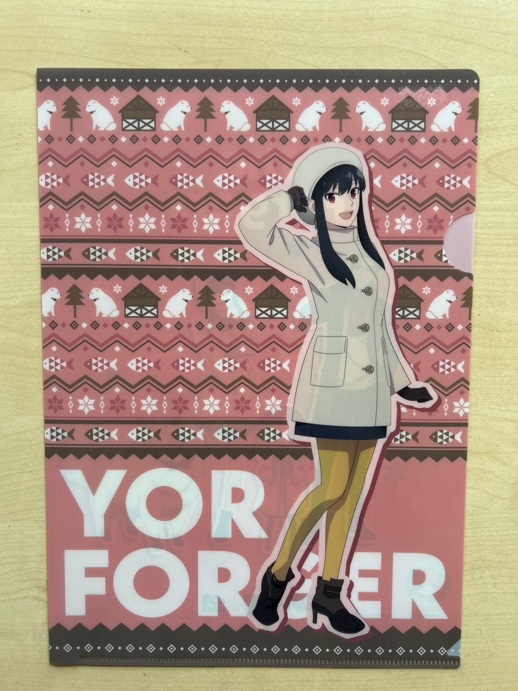 Spy x Family A4 File - Yor Forger & Family, Hobbies & Toys ...