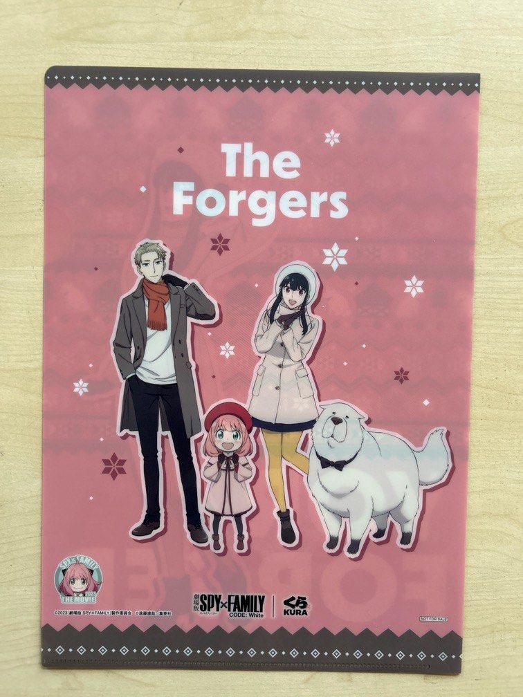 Spy x Family A4 File - Yor Forger & Family, Hobbies & Toys ...