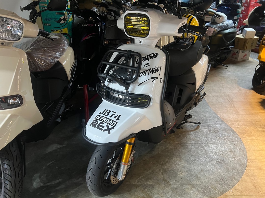 SUI-125改裝案例分享-歡迎來店試乘-0利率分期, 機車, 新車在旋轉拍賣