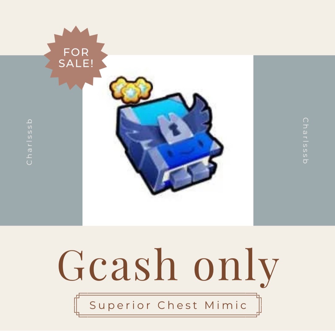 Superior chest mimic, Video Gaming, Video Games, Others on Carousell