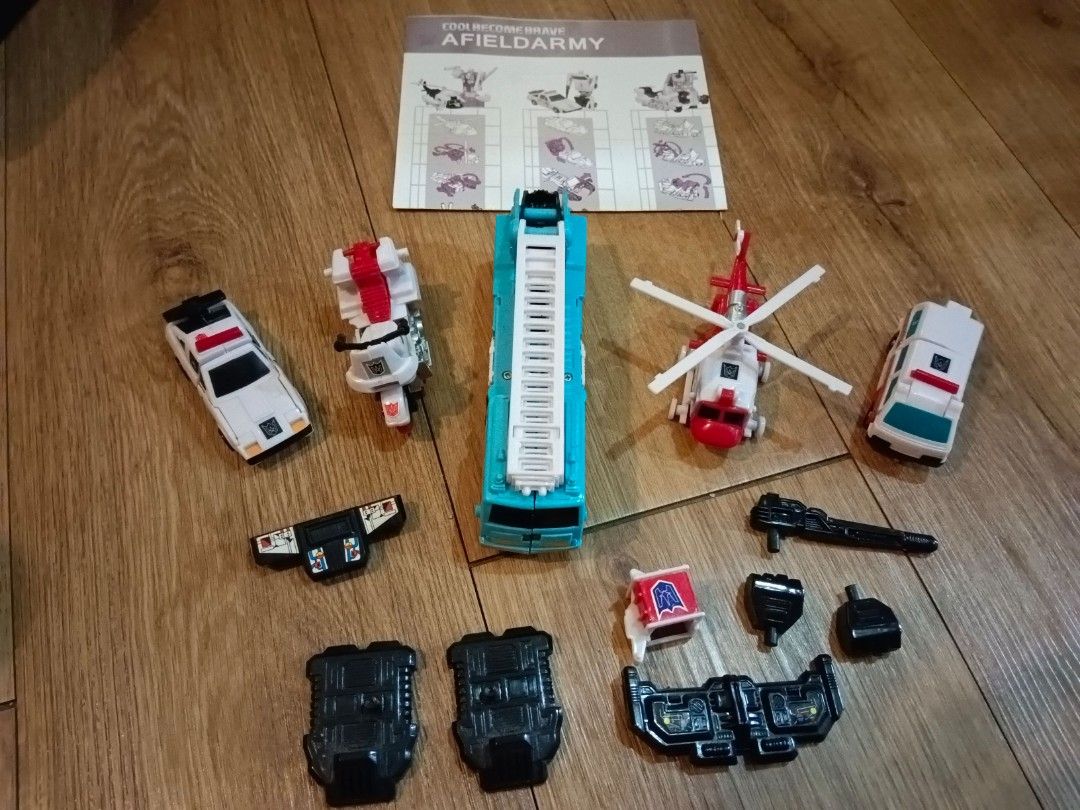 Transformers G1 Like - Combiners Protectobot Defensor loose KO with ...