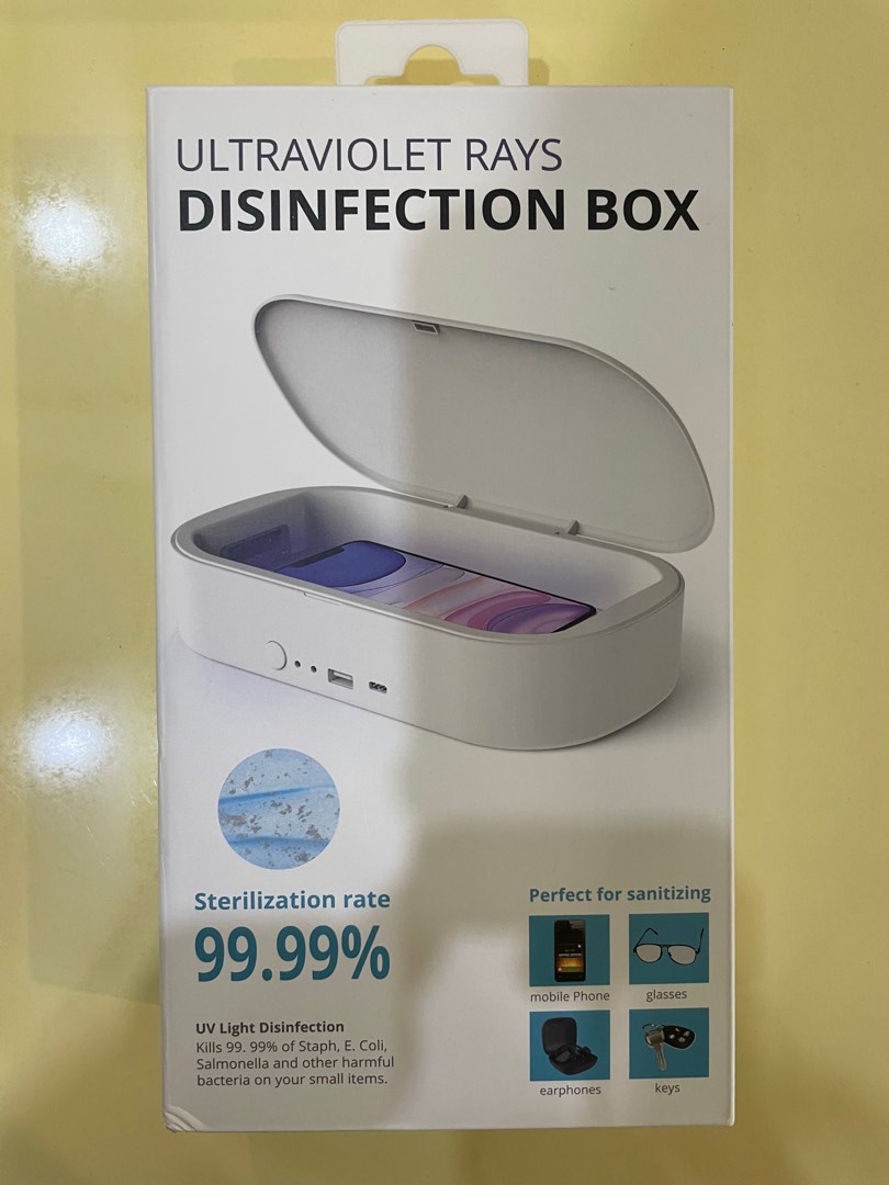 Ultraviolet Rays Disinfection Box, Mobile Phones & Gadgets, Other Gadgets on Carousell
