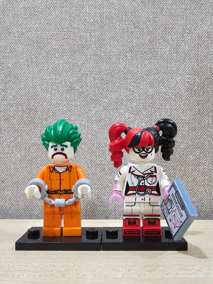 [Used]Lego 71017-8 Arkham Asylum Joker & 71078--13 Nurse Harley Quinn ...