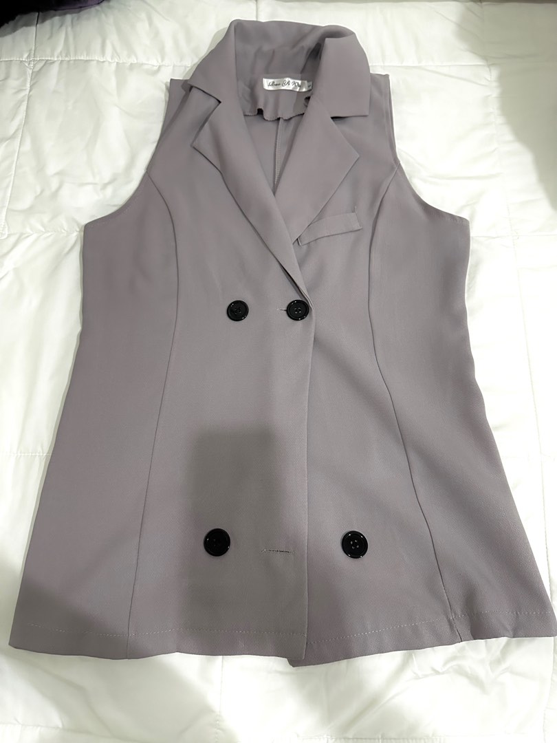 Vest and Dress Coordinates/ Set, Women's Fashion, Dresses & Sets, Sets ...