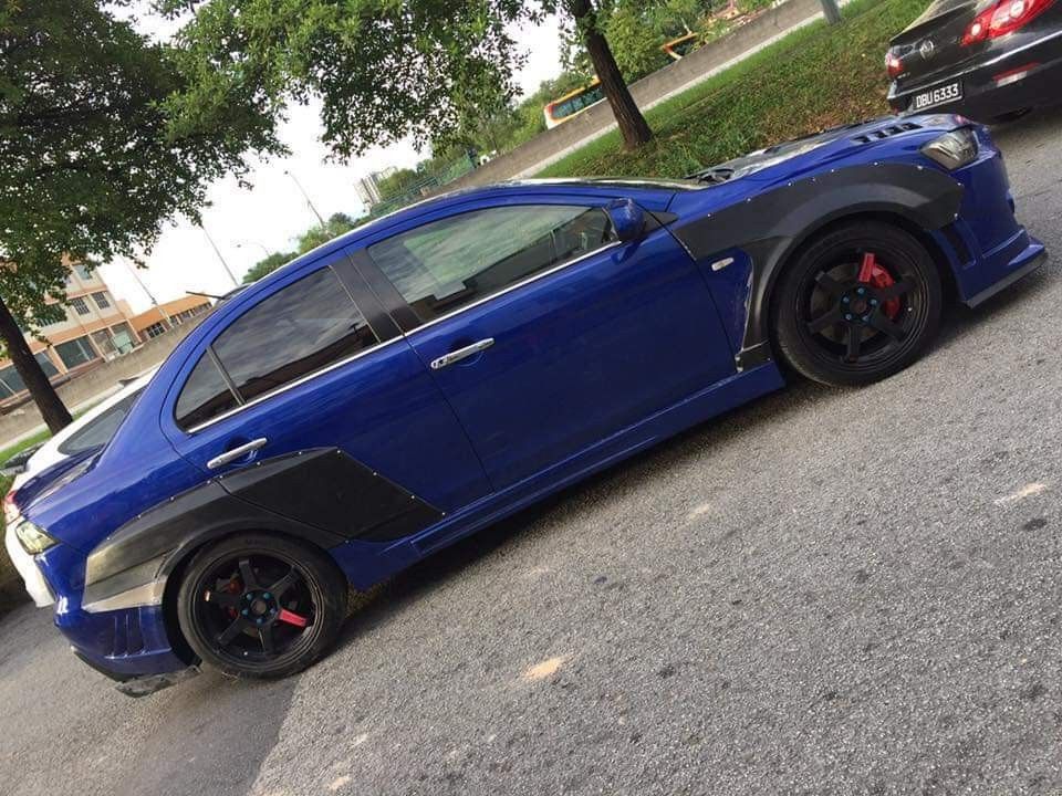 Wide Body Mitsubishi Lancer Ex Evo Gt, Car Accessories, Accessories on ...