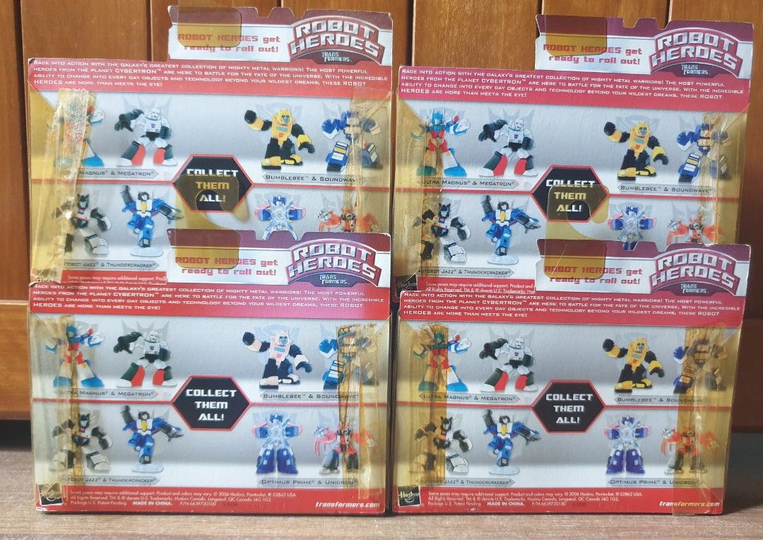 2006 Transformers Robot Heroes Set Hobbies And Toys Toys And Games On Carousell