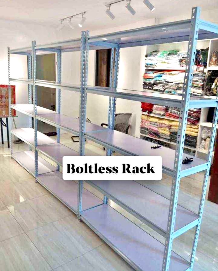5 LAYERS BOLTLESS METAL RACK, Furniture & Home Living, Furniture, Other ...