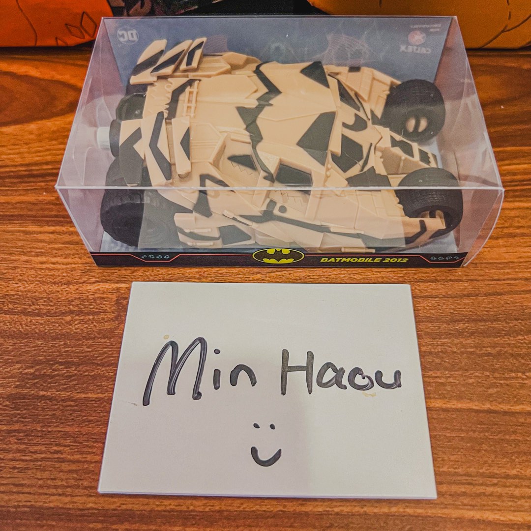 [ BATMAN ] CALTEX BATMOBILE 2012 (CAMO LIVERY) COLLECTION CAR, Hobbies ...