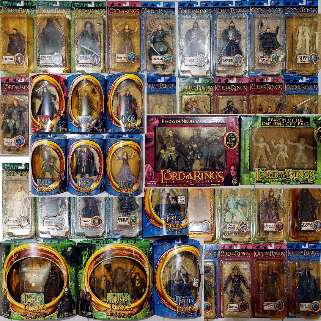 Lord of The Rings LOTR 49 6" Action Figures Lot ★ Gandalf Aragorn Frodo ...