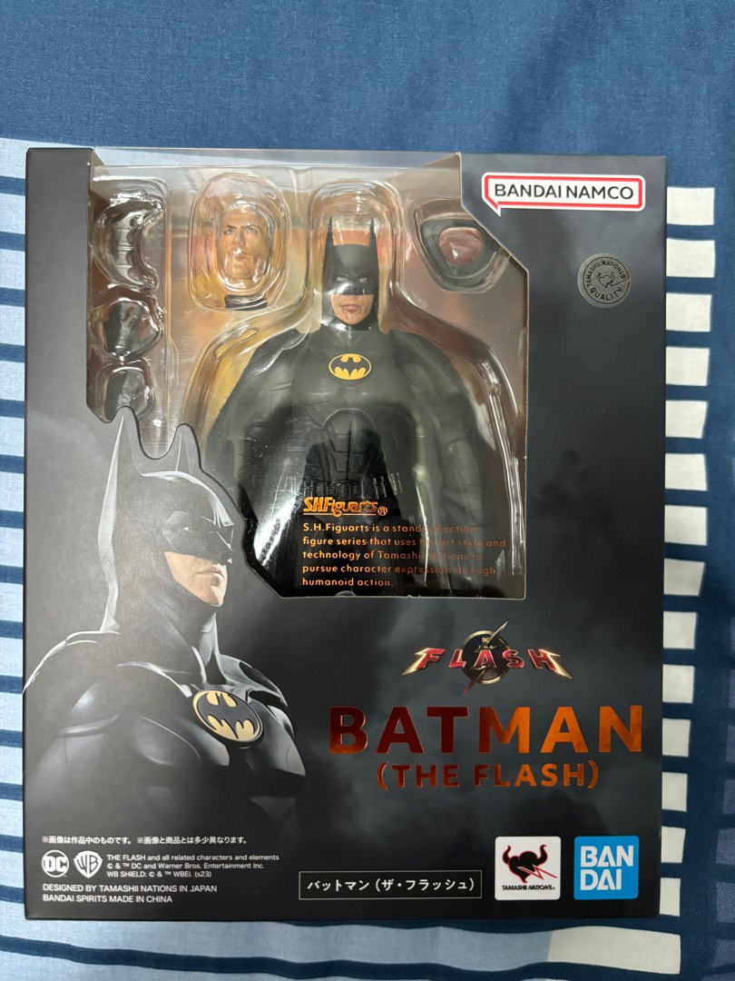 不議價 shf s.h.figuarts batman 1989 flash 閃電俠, 興趣及遊戲, 玩具 & 遊戲類 - Carousell
