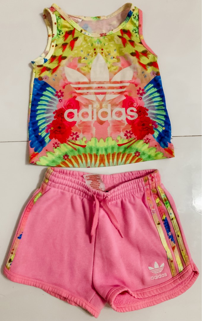 Adidas set (sando s024 & short s024), Babies & Kids, Babies & Kids ...