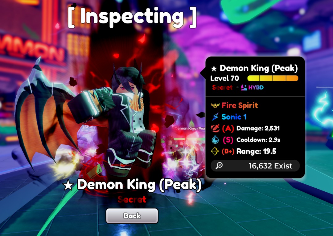 Anime Defender Demon King, Video Gaming, Gaming Accessories, In-Game ...