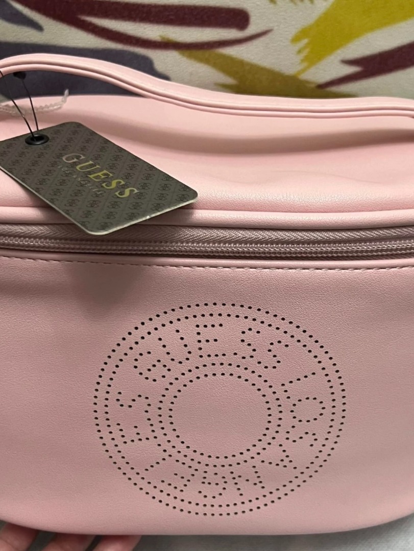 De-cluttering SALE!! Authentic Guess Vanity Bag, Women's Fashion, Bags ...