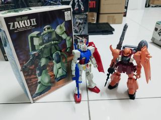Bandai - HG Psycho Zaku - Zaku II High Mobility Type - Gundam ...