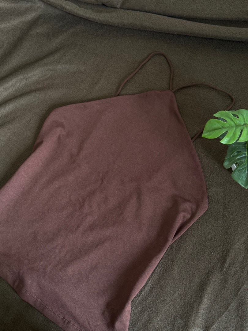 Basic Cami Top in Coffee Brown, Women's Fashion, Tops, Sleeveless on ...